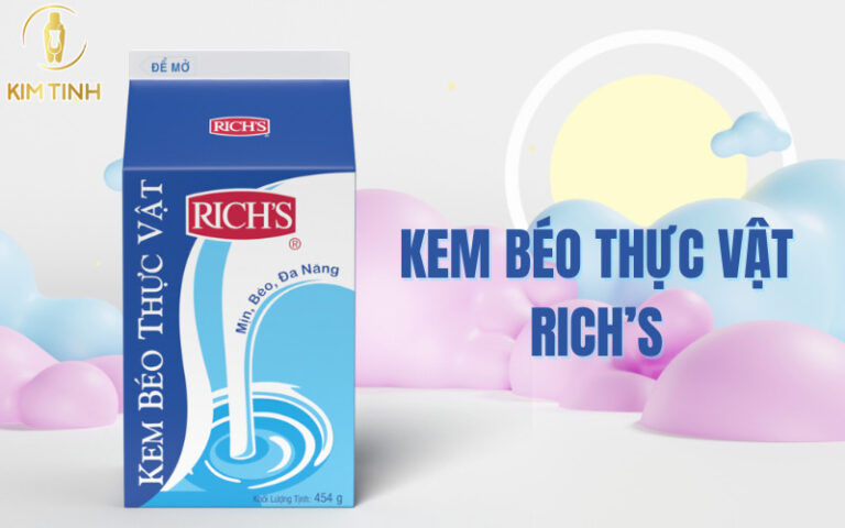 Cách Bảo Quản Kem Rich Và Hướng Dẫn Sử Dụng Kem Béo